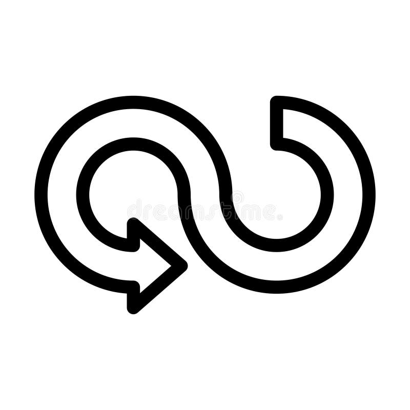 Responsible Consumption Vector Thick Line Icon for Personal and ...