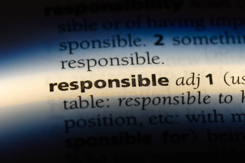 Responsible stock image. Image of concept, idea, responsible - 126614079