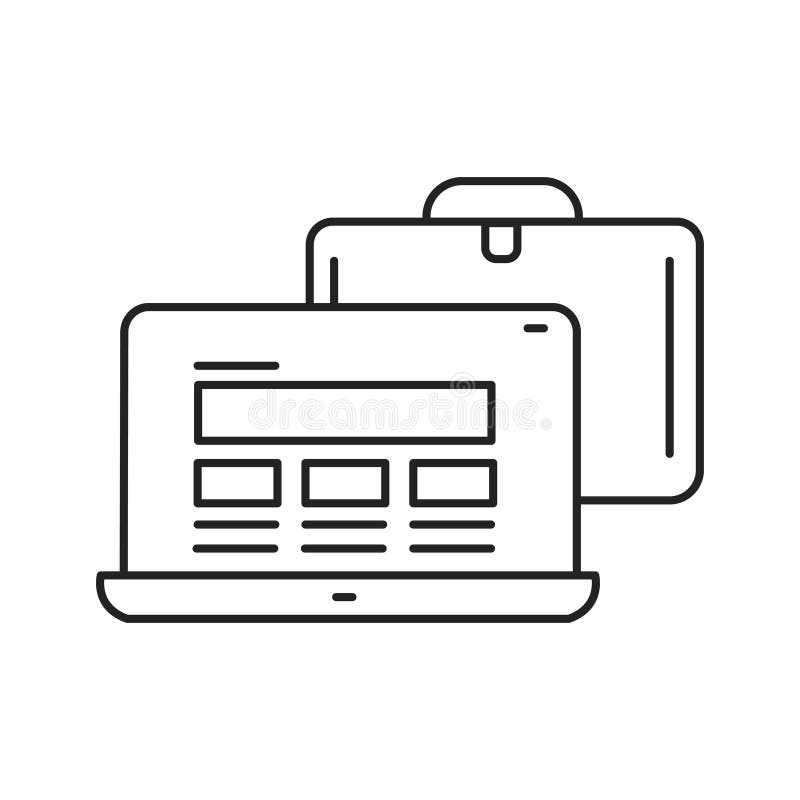 Responsive Design Black Line Icon. Approach To Web Design that Makes ...