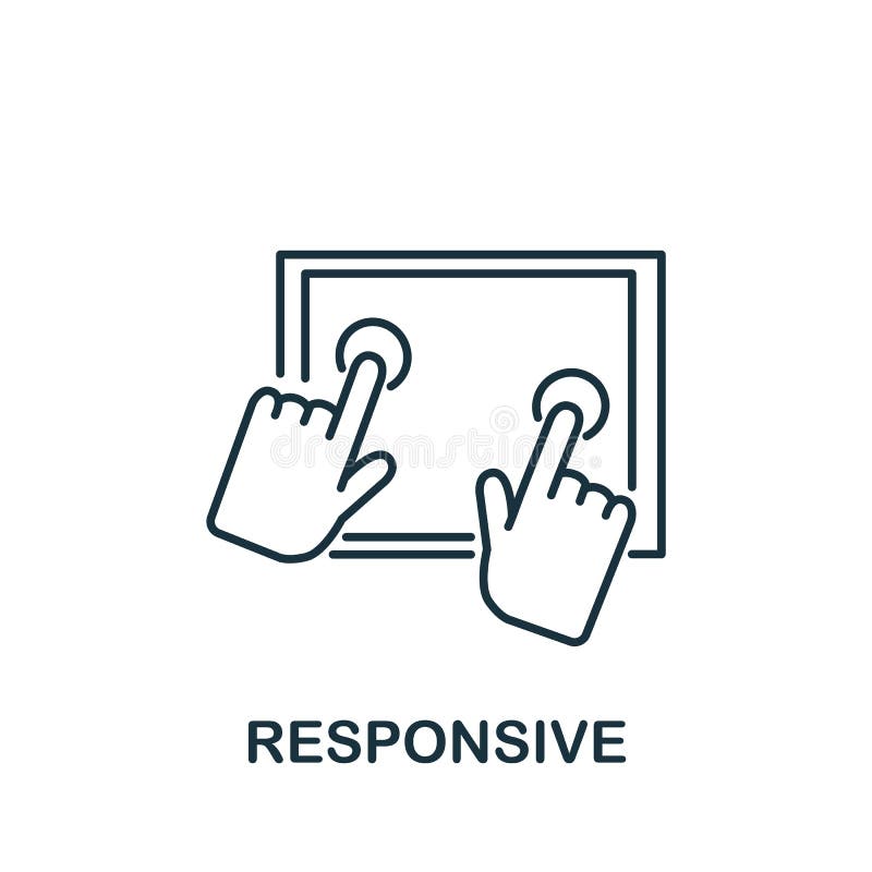 Responsive Web Design Icon 6 Stock Vector - Illustration of connections ... Responsive Web Design Icon 6 Stock Vector - Illustration of connections ...