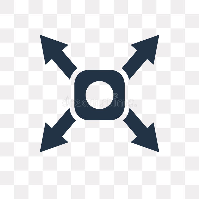 Responsive Vector Icon Isolated on Transparent Background, Linear ...