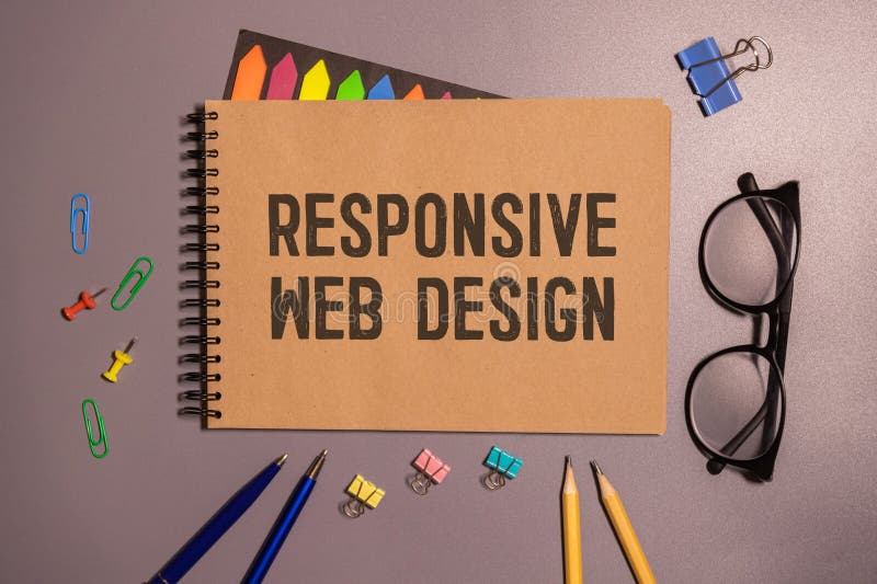 Responsive Web Design is an Approach To Web Design Stock Image - Image ...
