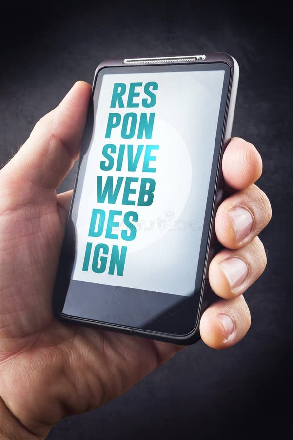 Responsive Web Design Concept Stock Image - Image of wireless, display ...
