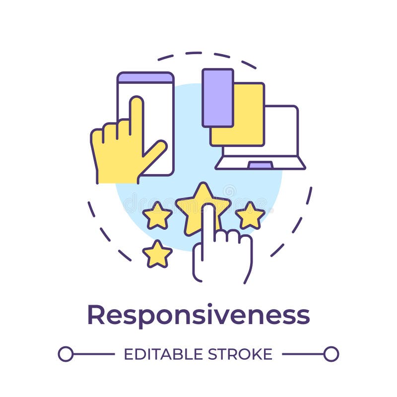 Responsiveness Icon Stock Illustrations – 1,510 Responsiveness Icon ...