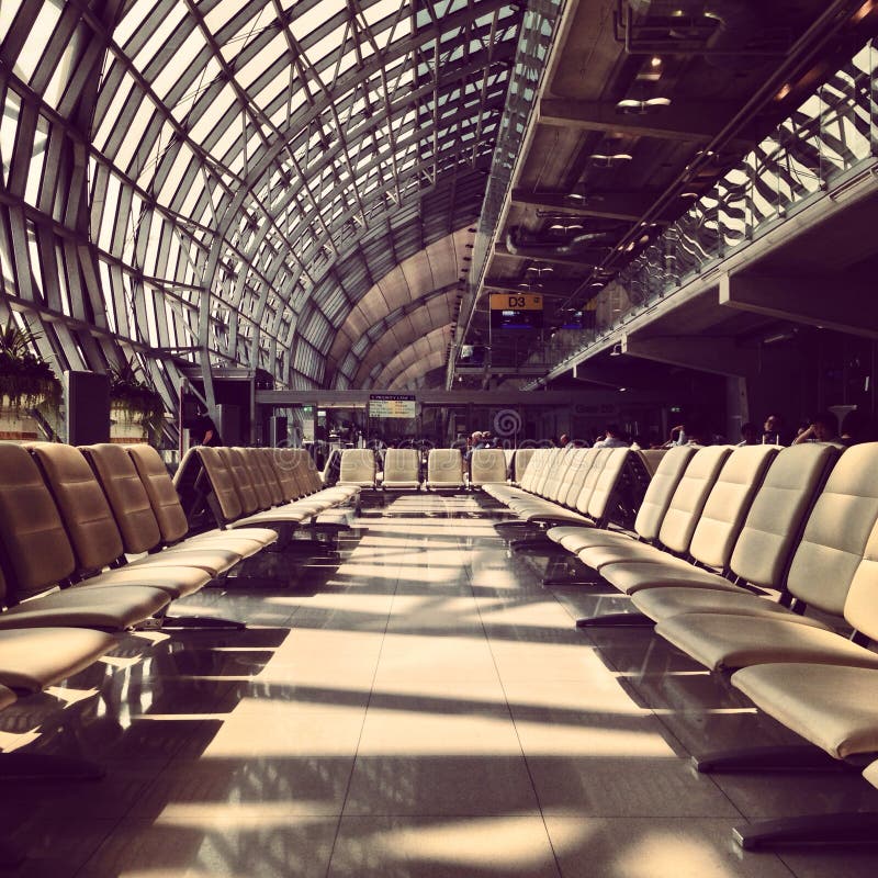 Rest area at the gate editorial stock image. Image of gate - 42852394