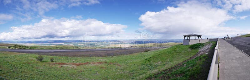 Rest Area Panoramic View stock image. Image of landscape - 47221661