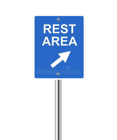 Rest area traffic sign stock image. Image of information - 30372765