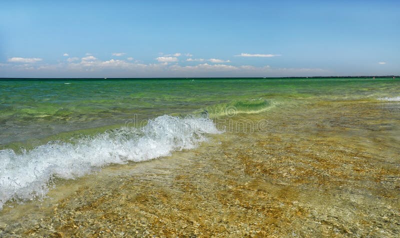 Rest on the Australian Pacific Coast. the Beach at Chelsea, Melbourne ...