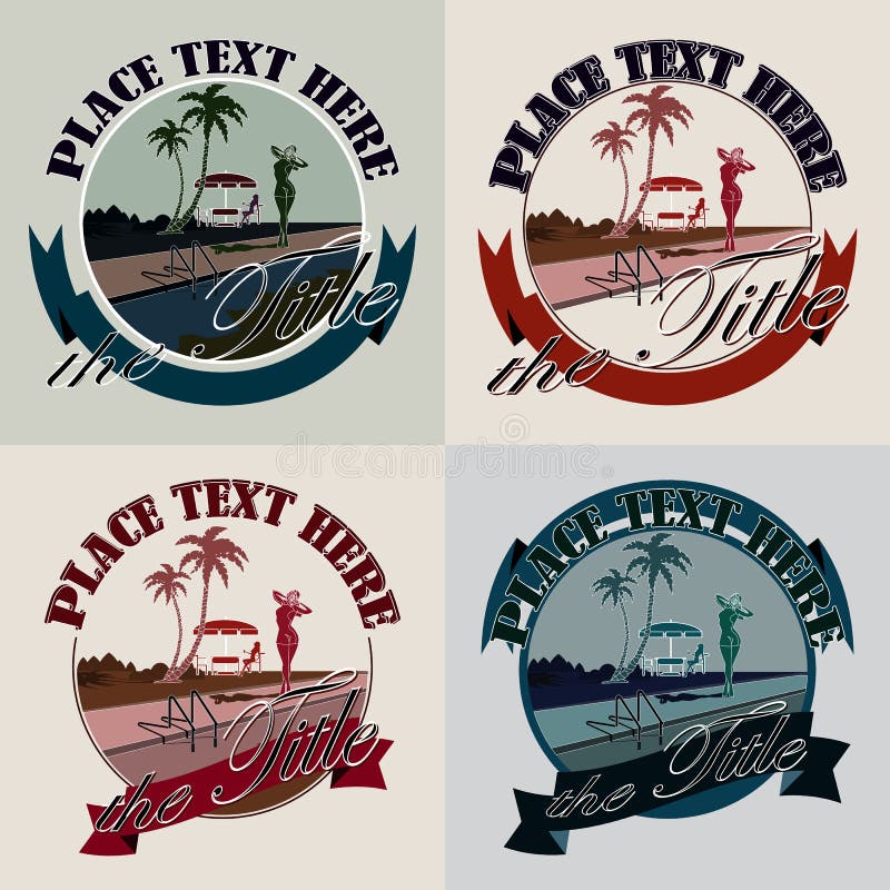 Resorts Emblems Stock Illustrations – 11 Resorts Emblems Stock ...