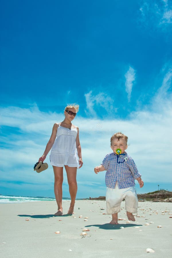 Rest on a beach stock photo. Image of happiness, family - 14612038
