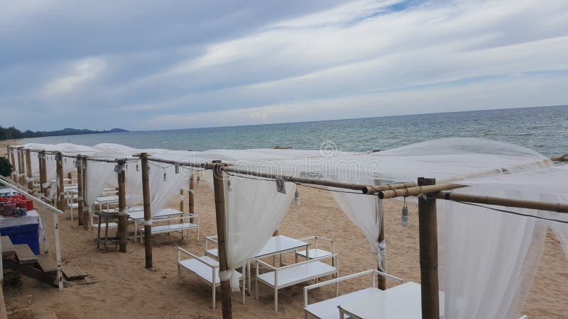 Rest on the beach cafe stock photo. Image of cafe, dinner - 82028510