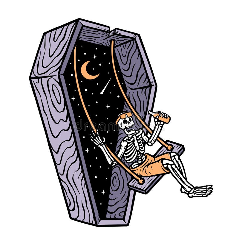 Rest in Chill Vector Illustration Stock Vector - Illustration of play ...