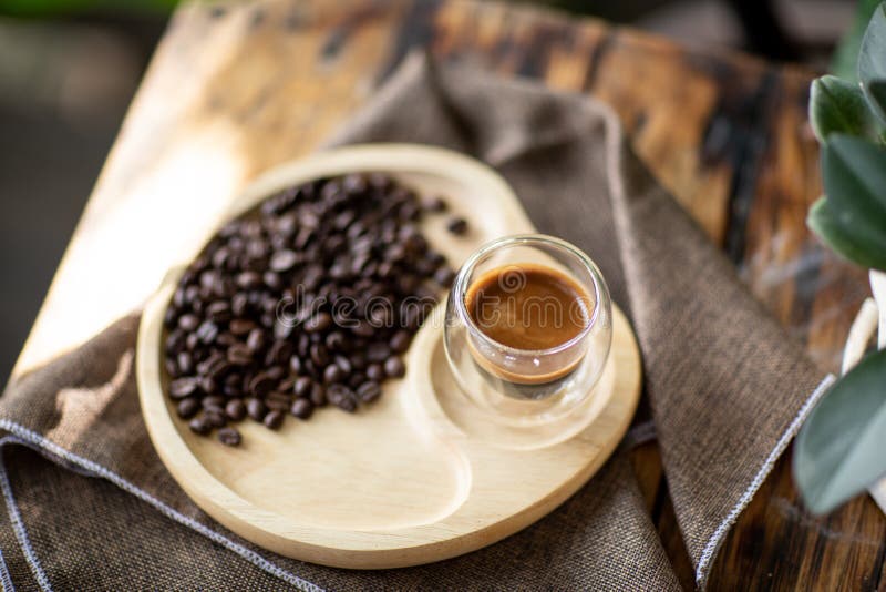 Rest and Enjoy Coffee at a Coffee Shop. Stock Image - Image of drink ...