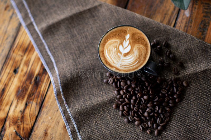 Rest and Enjoy Coffee at a Coffee Shop. Stock Photo - Image of ...