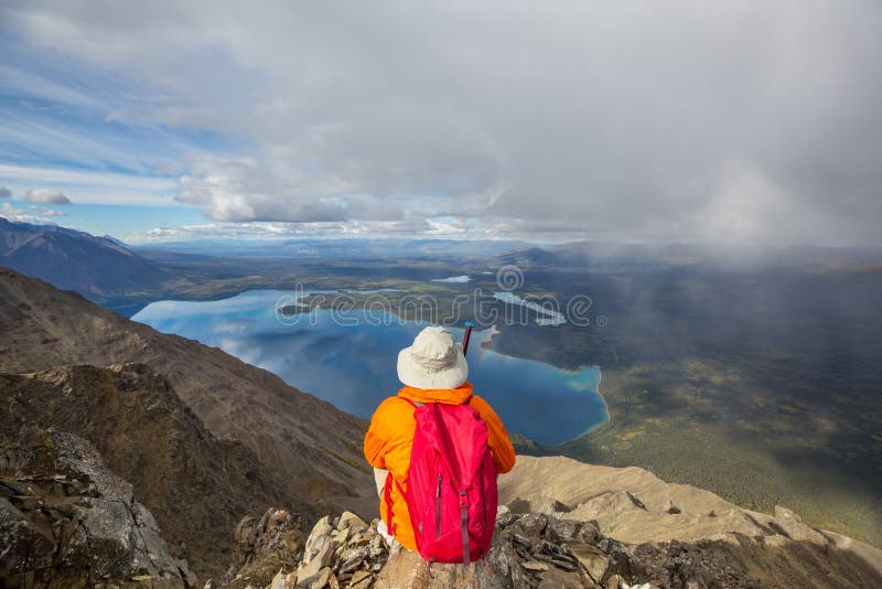 Rest in hike stock image. Image of harmony, background - 258986439