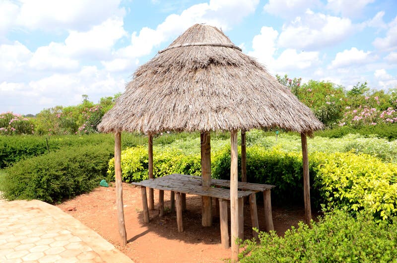 Rest hut stock photo. Image of simplicity, natural, simple - 56254282