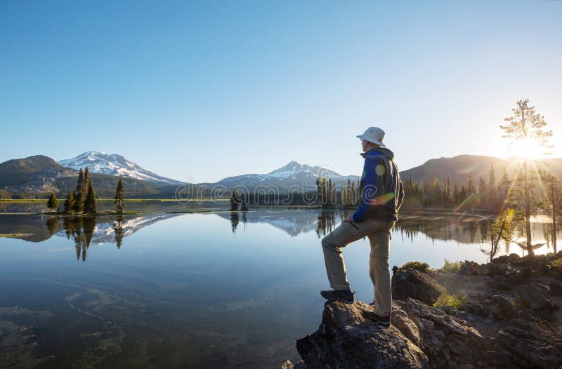 Rest on the lake stock photo. Image of harmony, happiness - 274716120