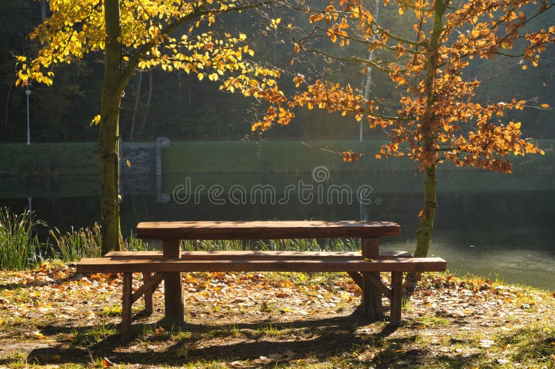 Rest Place on the Bled Lake in Slovenia Stock Photo - Image of lake ...