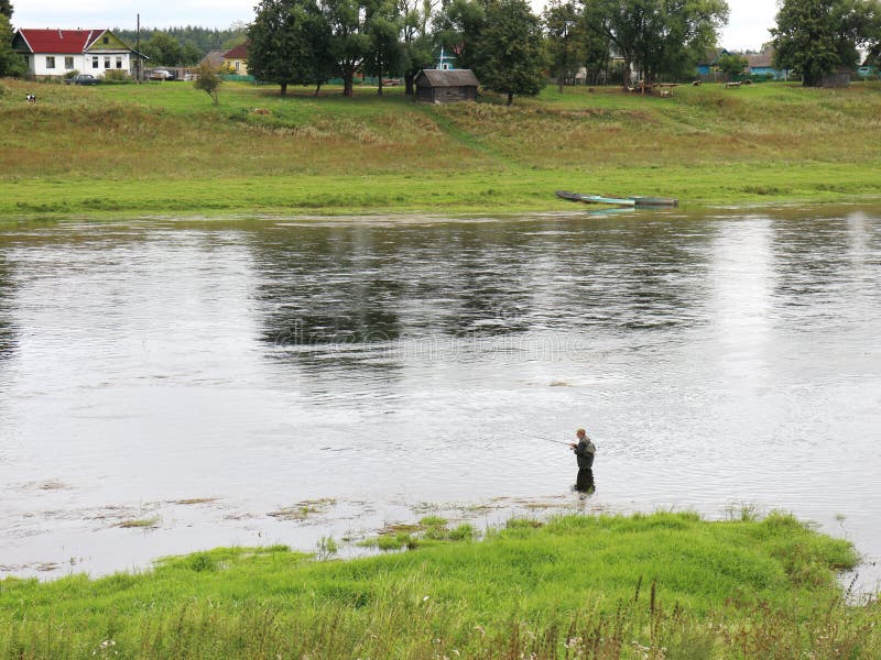 Rest on the river bank stock photo. Image of russia - 101325024