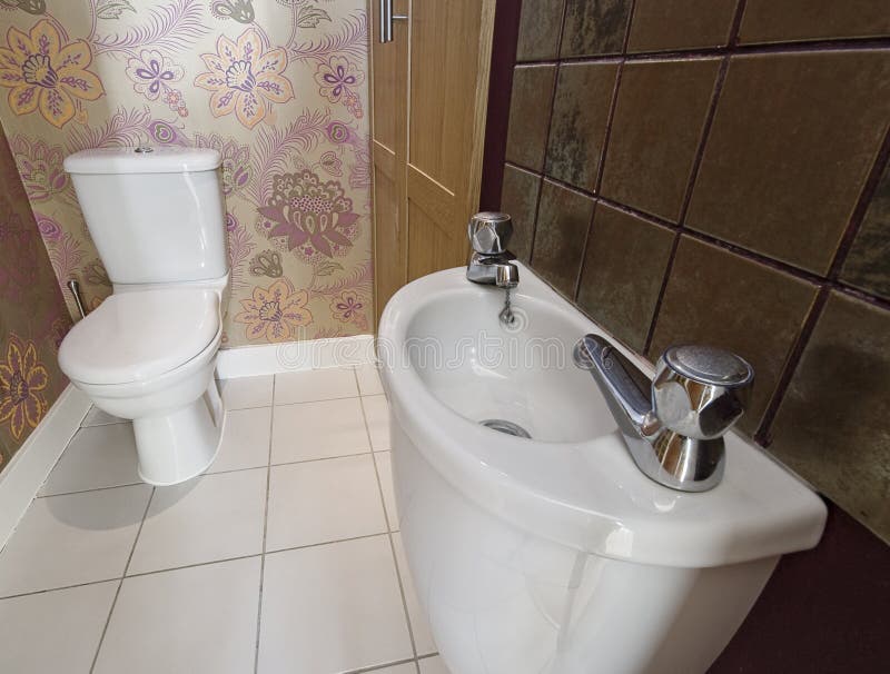 Rest room stock image. Image of luxury, faucet, cold - 12218229