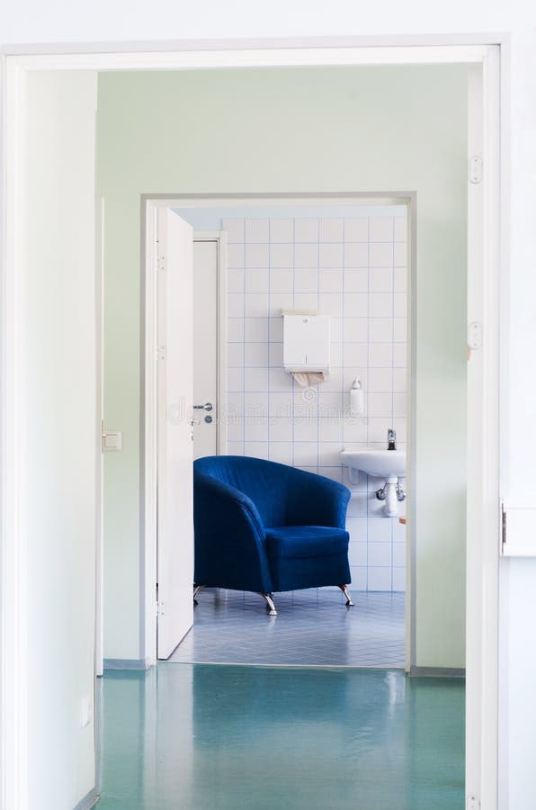 Rest room in hospital stock image. Image of healthy, armchair - 15248783