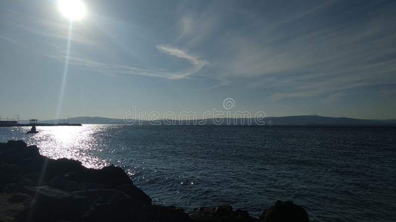 Rest at the seaside stock photo. Image of calm, coast - 126816466