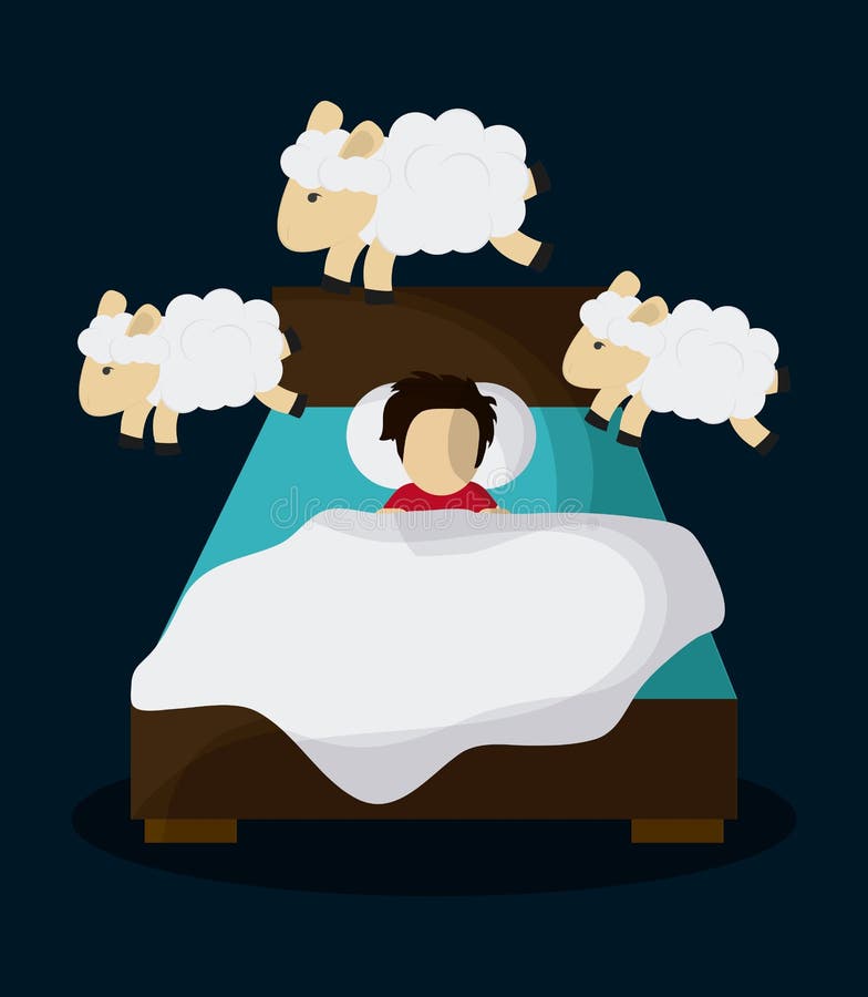 Sleep and rest cartoons stock vector. Illustration of dreams - 147508356