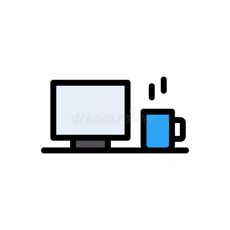 Rest Vector Color Line Icon Stock Vector - Illustration of icon ...