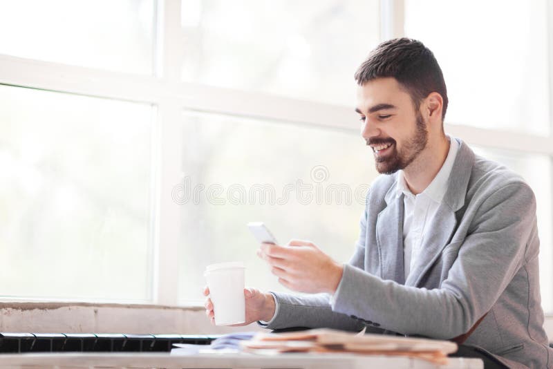 Rest after work stock image. Image of mobile, professional - 83948251