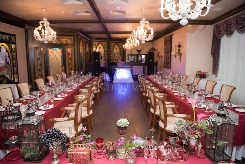 Restaraunt tables stock image. Image of restaraunt, luxury - 82911609