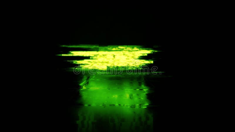 Restart Glow Green Neon Glitch Text Effect Animation Stock Video ...