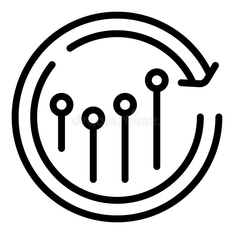 Restart Phone App Icon Outline Vector. Mobile Download Stock Vector ...