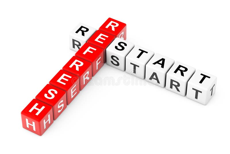 Restart Refresh Video Game Asset Menu Icon Button Layer Art Stock ...