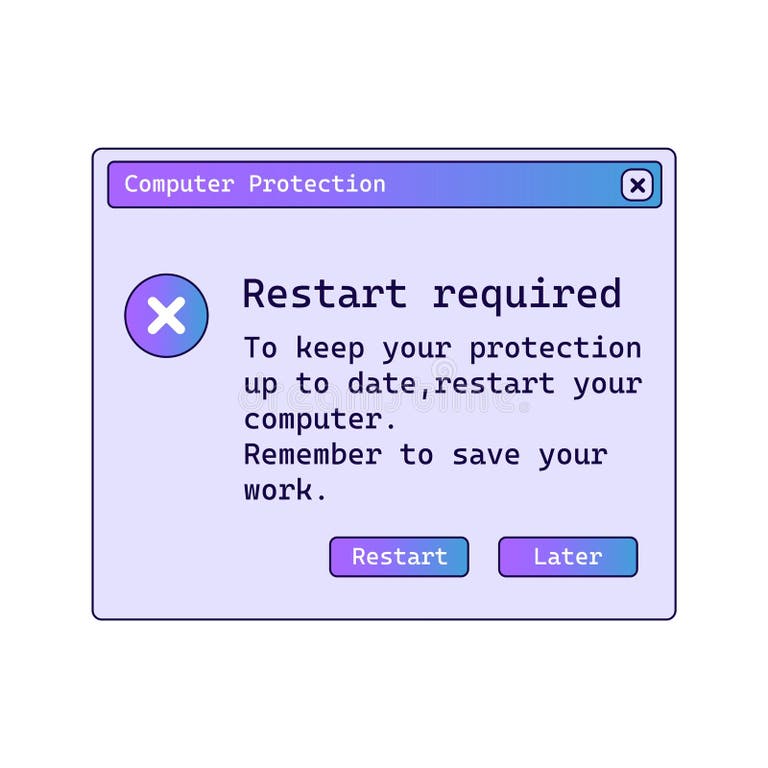 Reboot Computer Stock Illustrations – 1,263 Reboot Computer Stock ...