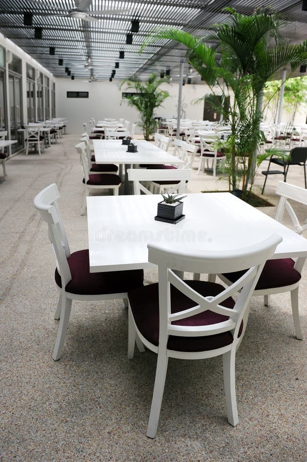 Restaurant stock photo. Image of table, modern, lunch - 19121900