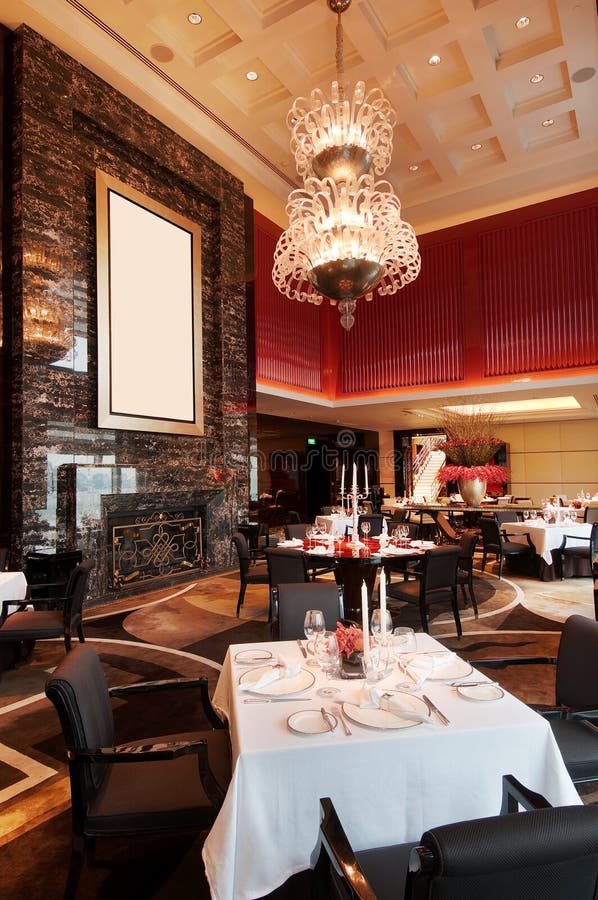 Restaurant stock photo. Image of chairs, decoration, castle - 2225942