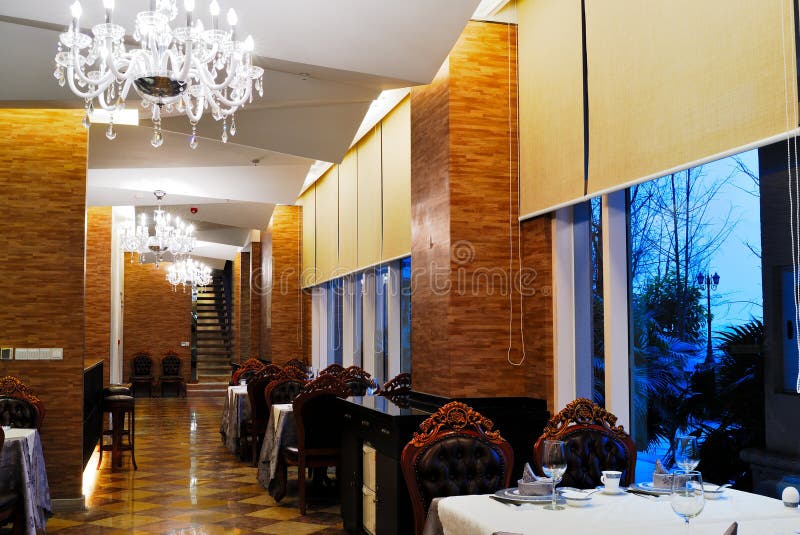 Upscale Restaurant stock photo. Image of upscale, eatery - 8542830