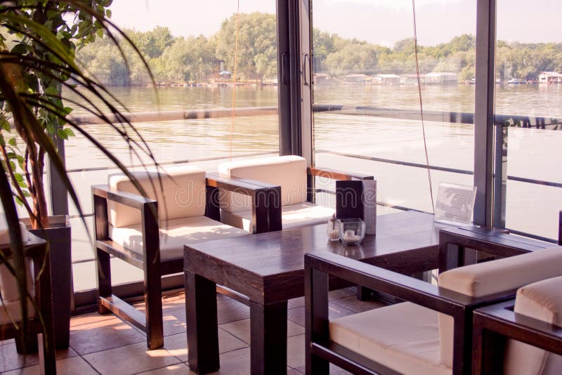 Restaurant stock photo. Image of belgrade, chair, sits - 5454448