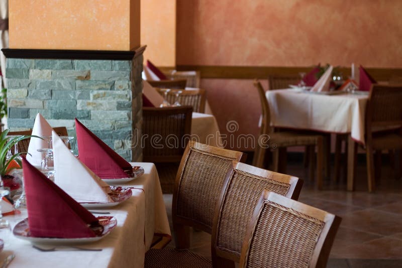 Inside elegant restaurant stock image. Image of ambiance - 2441017
