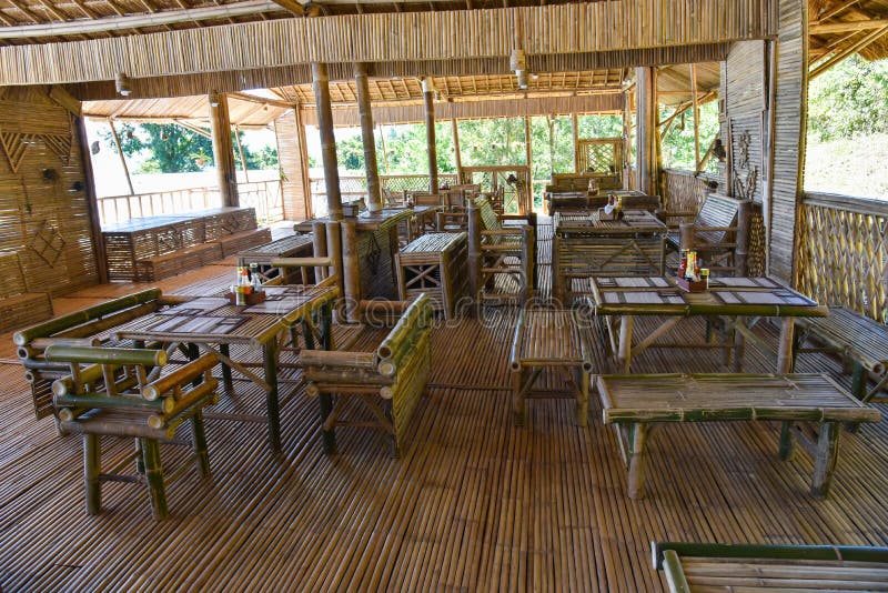 Restaurant Bamboo stock photo. Image of architecture - 81525710