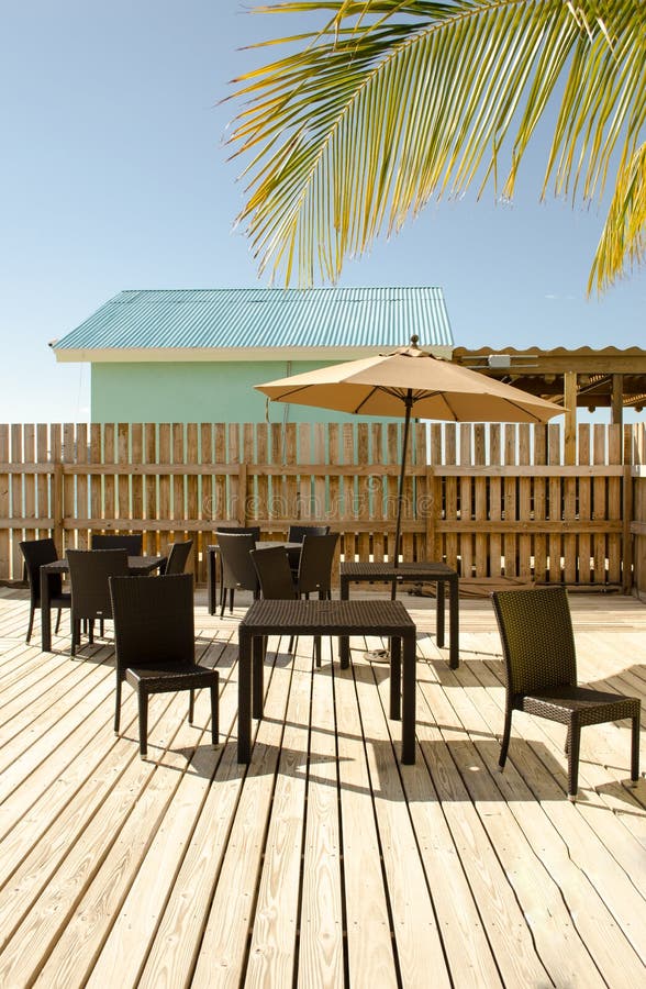 Restaurant on the beach stock image. Image of dining - 180704825