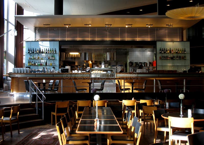 Restaurant or cafe stock photo. Image of bottles, chair - 3058352