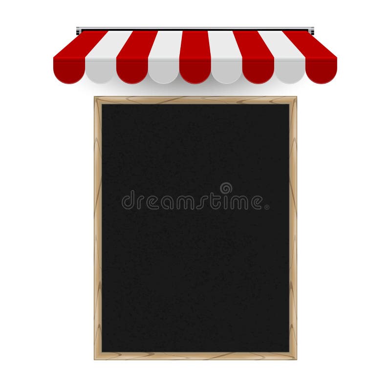 Restaurant, Cafe Menu Board Vertical Template. Realistic Vector ...