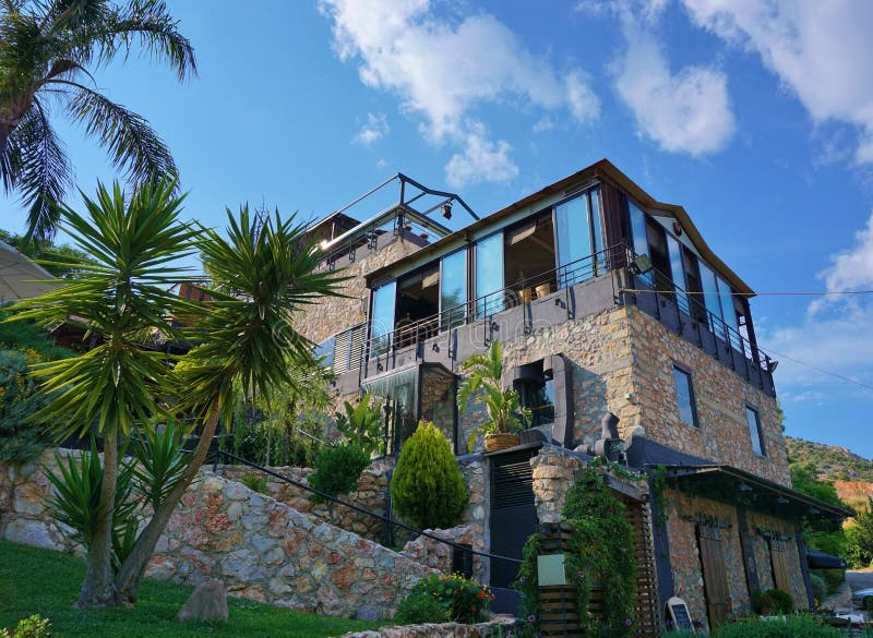 Restaurant & Cafe stock photo. Image of establishment - 55037168