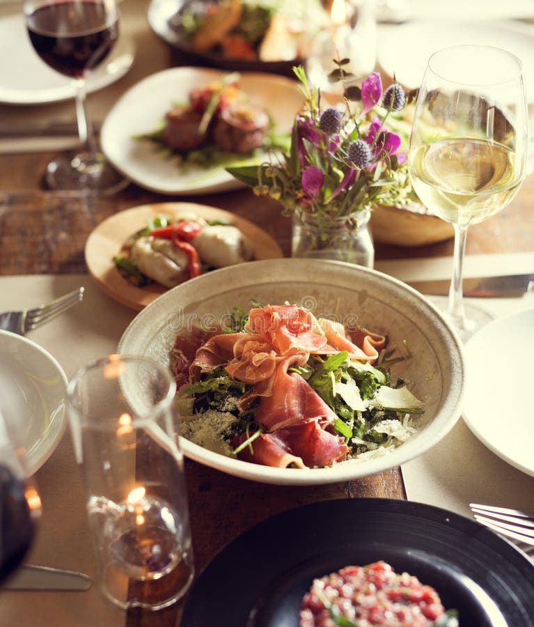 Restaurant Chilling Out Classy Lifestyle Reserved Concept Stock Image ...