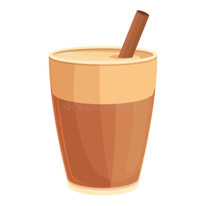Restaurant Cold Coffee Icon Cartoon Vector. Drink Cafe Stock Vector ...