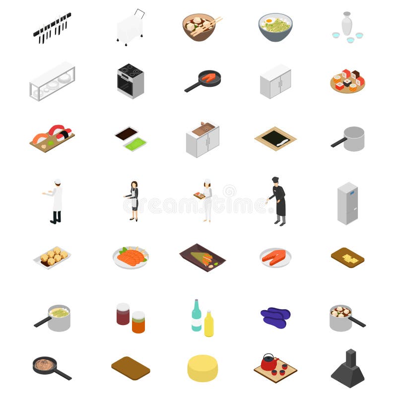 3d Restaurant Isometric View Stock Illustrations – 531 3d Restaurant ...