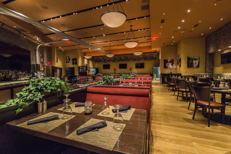 Restaurant dining area editorial photo. Image of dining - 49932941