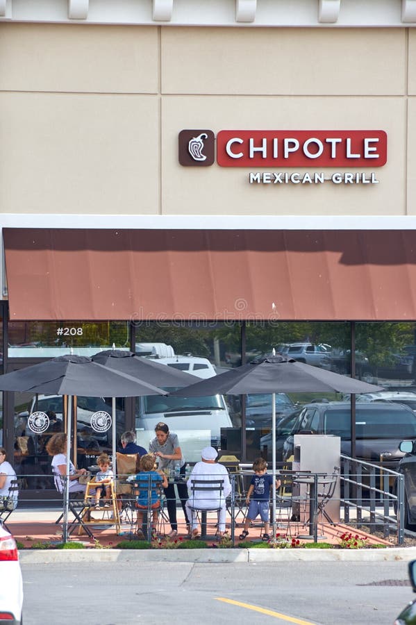 Restaurant Et Logo De Chipotle Image stock éditorial - Image du ...