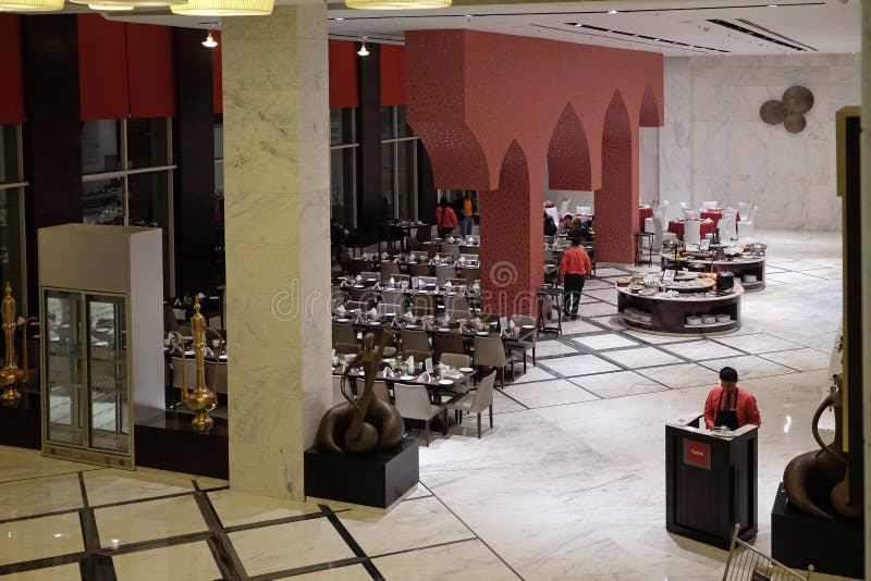 Restaurant in Four Points by Sheraton Agra Editorial Photography ...